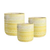 China Arch Replica GRC Planter Pots Lightweight For Home Decoration for sale