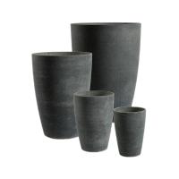 China Garden GRC Planter Pots Hand Carved Fireproof Waterproof for sale