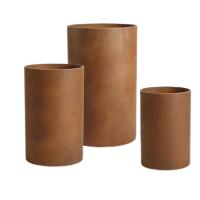 China GRC Planter Pots Archaic Style Large Cement Flower Planters Waterproof Fireproof 5-6 Years Outdoor for sale