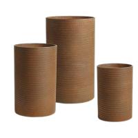 China GRC Planter Pots Archaic Style Large Cement Flower Planters Waterproof Fireproof 5-6 Years Outdoor for sale
