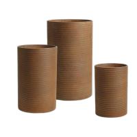 China GRC Planter Pots Archaic Style Large Cement Flower Planters Waterproof Fireproof 5-6 Years Outdoor for sale
