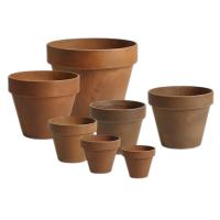 China GRC Cement Planter Pots Archaic Style Round Large 20 Inch for Indoor Outdoor Garden Decor for sale