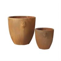 China Composite Stone GRC Garden Planters Waterproof For Outdoor for sale