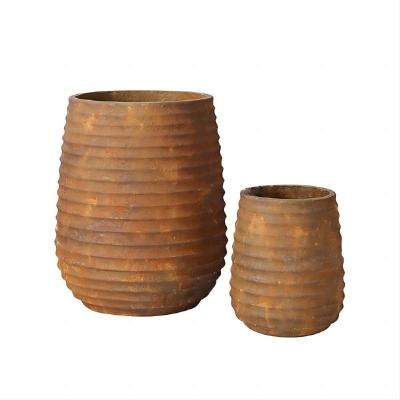 China Composite Stone GRC Garden Planters Waterproof For Outdoor for sale