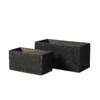 China QUANGUI GRC Planter Pots Frost Resistant Hand Carved Cement Flower Pot for Indoor Outdoor Garden for sale