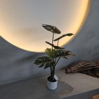 China 70cm Artificial Monstera Tree Artificial House Plants For Indoor / Outdoor for sale