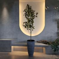 China 160-180cm Artificial Bay Tree Faux Plant UV Resistant Waterproof Indoor Outdoor Greenery for sale