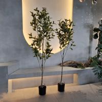 China 160-180cm Artificial Bay Tree Faux Plant UV Resistant Waterproof Indoor Outdoor Greenery for sale