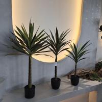 China UV Resistant Artificial Agave Tree 100-120CM for Indoor Outdoor Decor for sale