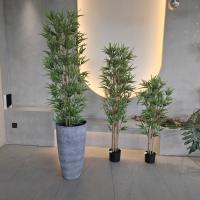 China Artificial Bamboo Tree X 7 UV Resistant Plastic Plants 120-180CM for sale