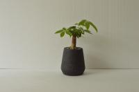 China Modern Round Fiber Clay Planter Custom Sizes 700mm 450mm with Drainage Holes for sale