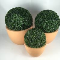 China Fiber Cement Planter Pot Frost Resistant Round 540mm for Indoor Outdoor Garden for sale