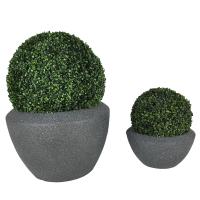 China Fiber Clay Planter 550x380mm Indoor Outdoor Durable Frost Resistant 7-8 Year Lifespan for sale