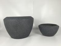 China Fiber Clay Planter 550x380mm Indoor Outdoor Durable Frost Resistant 7-8 Year Lifespan for sale