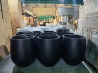 China Fiberglass Flower Pots Lightweight GRP Planter Box for Indoor Outdoor Decor Custom Size for sale