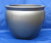 China Fiberglass Plant Pot Matte Finish Customizable Sizes for Indoor Outdoor Use for sale
