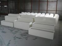 China QUANGUI QG-FP Fiberglass Plant Pot Customizable Matte Glossy Finish 30pcs MOQ for sale
