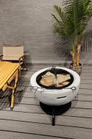 China Quangui Firepit D600×H380MM Round Ethanol Fuel Outdoor & Indoor Heating Solution for sale
