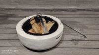 China Quangui Firepit D600×H380MM Round Ethanol Fuel Outdoor & Indoor Heating Solution for sale