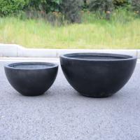 China Fiber Clay Planters For Garden Durable And Modern Design for sale