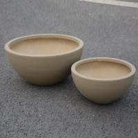 China Fiber Clay Planters For Garden Durable And Modern Design for sale
