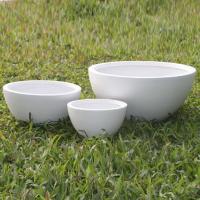 China Fiber Clay Planters For Garden Durable And Modern Design for sale