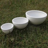 China Fiber Clay Planters For Garden Durable And Modern Design for sale