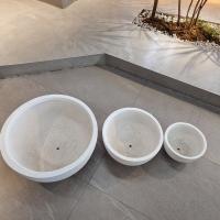 China Fiber Clay Planters For Garden Durable And Modern Design for sale