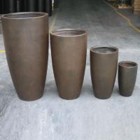 China Indoor Hotel Fiber Clay Planter for sale
