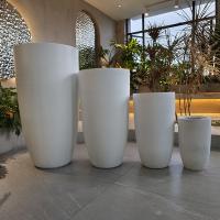 China Indoor Hotel Fiber Clay Planter for sale