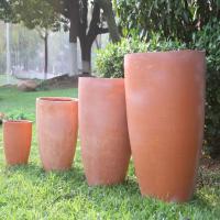 China Indoor Hotel Fiber Clay Planter for sale