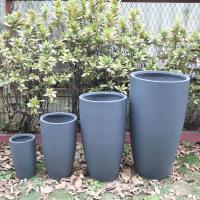 China Indoor Hotel Fiber Clay Planter for sale