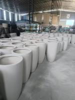 China Indoor Hotel Fiber Clay Planter for sale