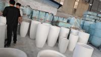 China Indoor Hotel Fiber Clay Planter for sale