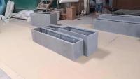 China Customizable Fiberglass Flower Pots 30-40 Days Production Matte Finish for Indoor Outdoor Planters for sale