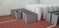 China Customizable Fiberglass Flower Pots 30-40 Days Production Matte Finish for Indoor Outdoor Planters for sale