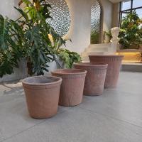 China Smooth Reinforced Clay Planter For Camping Burners And Barbecue Grilling Experience for sale