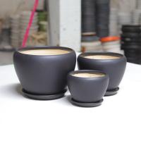 China Elegant Round Ceramic Pots For Your Home Or Business Various Sizes Available for sale