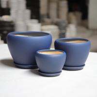 China Elegant Round Ceramic Pots For Your Home Or Business Various Sizes Available for sale