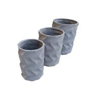 China Modern Style Fiber Clay Planter D340*H360 Waterproof And Fireproof for sale