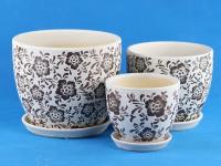 China Customizable Ceramic Pots For Your Business Enhance Unique Designs for sale