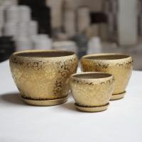 China Stylish And Functional Ceramic Pots For Gardening And Landscaping Needs for sale