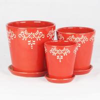 China Round Clay Pots With Drainage Holes The Perfect Combination Of Style And Function for sale