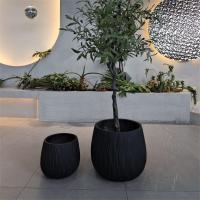 China Fiber Clay Planter D370xH330mm 7-8 Years Indoor Life for Charcoal Oven Barbecue for sale