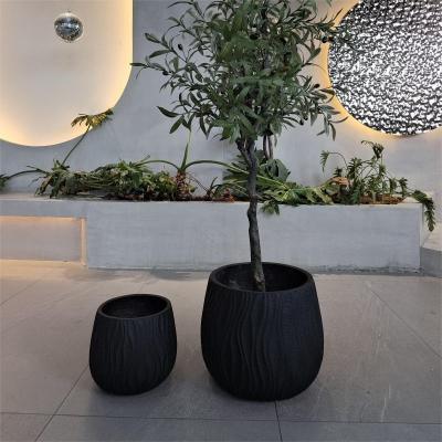 China Fiber Clay Planter D370xH330mm 7-8 Years Indoor Life for Charcoal Oven Barbecue for sale