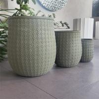 China Frost Resistant Fiber Clay Planter D435H500 for Camping Burners and Charcoal Oven for sale