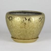 China Durable Stylish Ceramic Pots For  Indoor And Outdoor Garden for sale