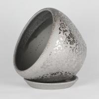 China Durable Stylish Ceramic Pots For  Indoor And Outdoor Garden for sale
