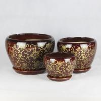 China Easy To Clean Ceramic Pots For Plants Durable And Stylish Options for sale