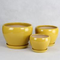 China Durable And Versatile Ceramic Pots Glossy Finish For Living Room for sale